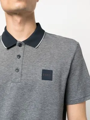 BOSS Chest Logo-patch Polo Shirt