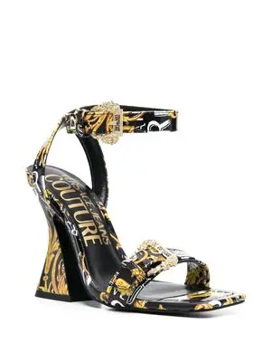 Versace Baroque-buckle Sandals