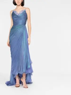 MARIA LUCIA HOHAN Gracie Silk Midi Dress