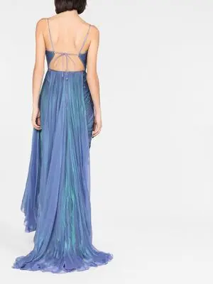 MARIA LUCIA HOHAN Gracie Silk Midi Dress