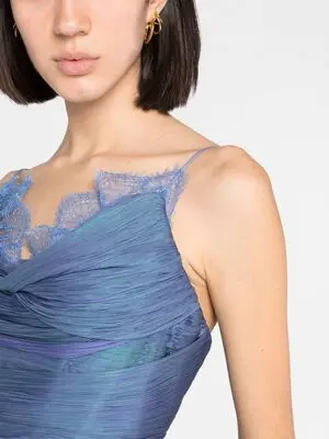 MARIA LUCIA HOHAN Gracie Silk Midi Dress