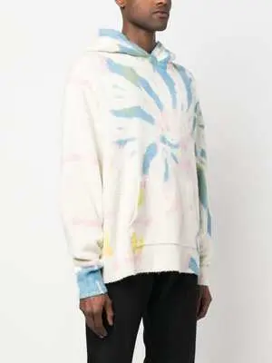 Palm Angels Tie-dye Print Hoodie