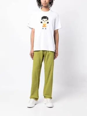 MOSTLY HEARD RARELY SEEN Red Light Green Light Cotton T-shirt