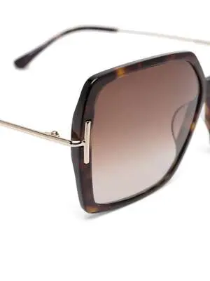 TOM FORD Oversized Square-frame Sunglasses