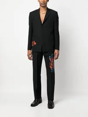 Off-White Graf Coupe Strap Single-breasted Blazer