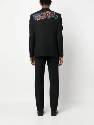 Off-White Graf Coupe Strap Single-breasted Blazer
