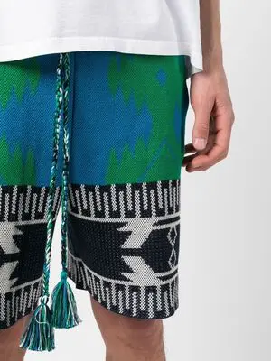 Alanui Abstract-pattern Shorts
