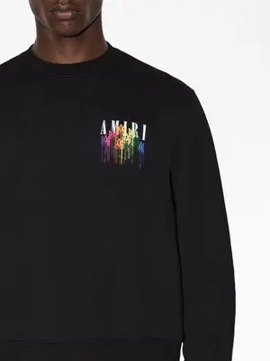 Amiri Drip Logo-print Sweatshirt