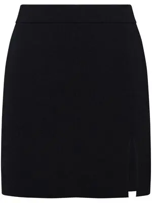 Altuzarra Sidiki Side-slit Miniskirt - Black