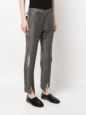 SULVAM Slim Cut-out Trousers