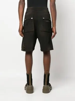 Balmain Ripped Cotton Shorts
