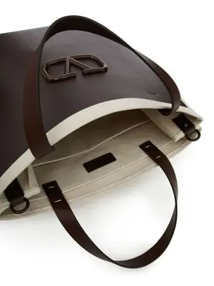 Valentino Garavani Logo-plaque Tote Bag