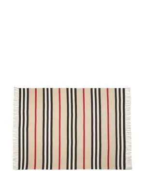 Burberry Icon Stripe Cotton Blanket
