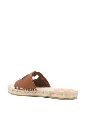 Gucci Interlocking G Espadrilles - Brown