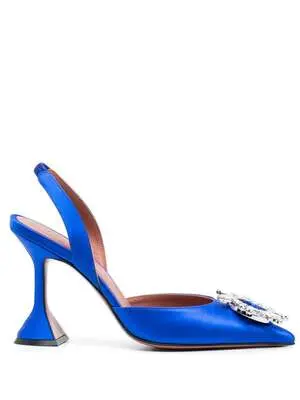 Amina Muaddi Begum 100mm Slingback Pumps