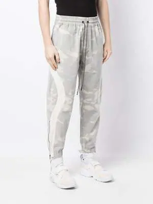 MOSTLY HEARD RARELY SEEN Corduroy Camouflage-print Track Pants - Grey