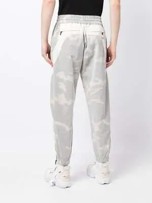 MOSTLY HEARD RARELY SEEN Corduroy Camouflage-print Track Pants - Grey