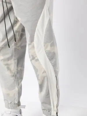 MOSTLY HEARD RARELY SEEN Corduroy Camouflage-print Track Pants - Grey