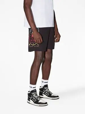Amiri Fortune Logo-print Swimming Trunks