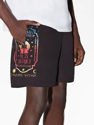 Amiri Fortune Logo-print Swimming Trunks