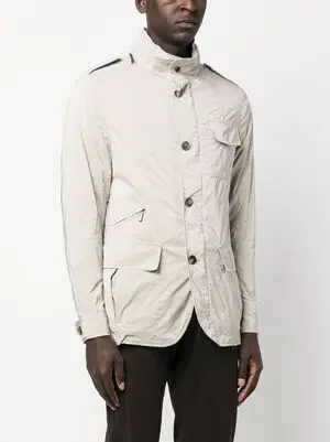 MOORER Porto Lightweight Jacket - Neutrals