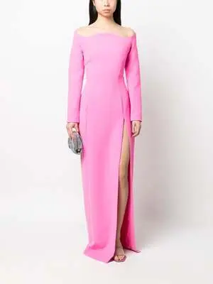 MONOT Off-shoulder Floor-length Gown