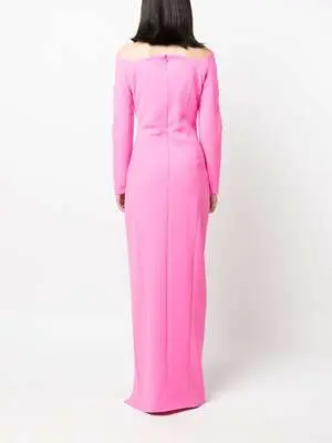 MONOT Off-shoulder Floor-length Gown