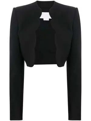 GENNY Cropped Blazer - Black