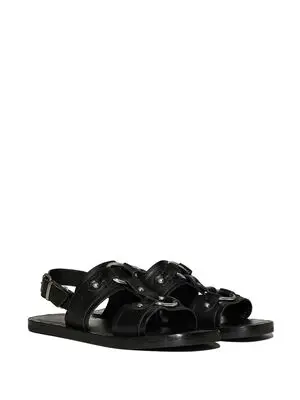 Dsquared2 Stud-detail Leather Sandals