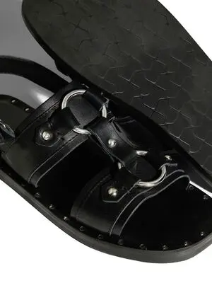 Dsquared2 Stud-detail Leather Sandals