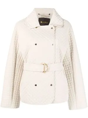 MOORER Double-breasted Quilted Jacket