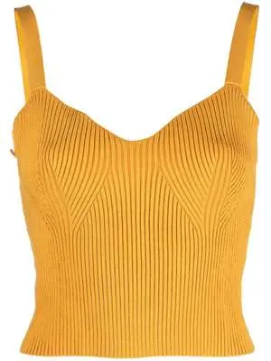 Vince Ribbed-knit Bralette Top