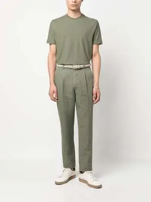 ZANONE Classic Cotton T-shirt - Green