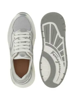 FERRAGAMO Leather Sneakers