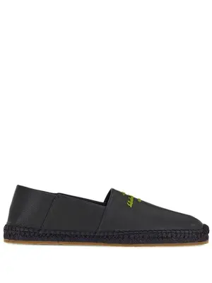 FERRAGAMO Soft Leather Espadrilles