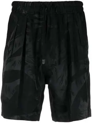 TOM FORD Leaf-print Above-knee Length Shorts