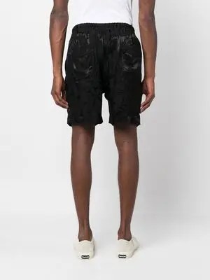 TOM FORD Leaf-print Above-knee Length Shorts