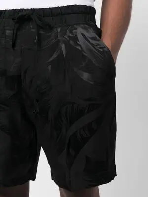 TOM FORD Leaf-print Above-knee Length Shorts