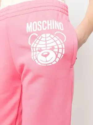 Moschino Teddy Bear Organic Cotton Track Trousers