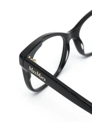 Max Mara Cat-eye Frame Logo Glasses