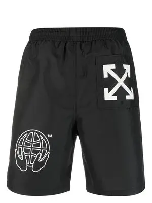 Off-White Exact Opp Swim Shorts