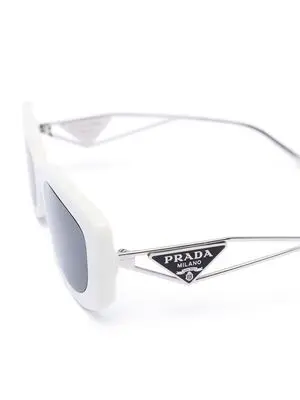 Prada Triangle-logo Sunglasses