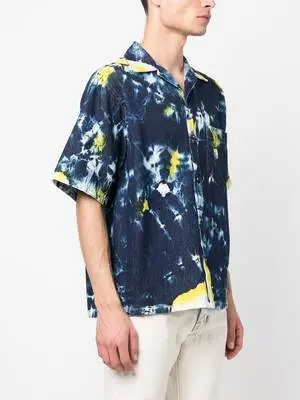 Alanui Abstract-print Shirt-sleeve Shirt