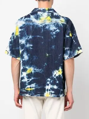 Alanui Abstract-print Shirt-sleeve Shirt