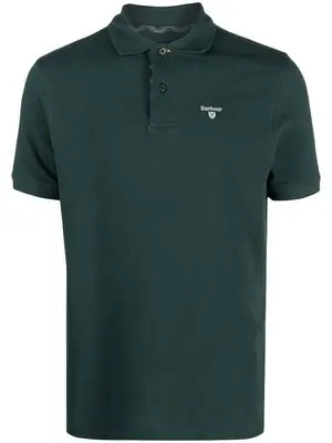 Barbour Embroidered-logo Polo Shirt - Green