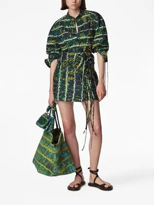 Altuzarra Lace-up Cotton Shirt