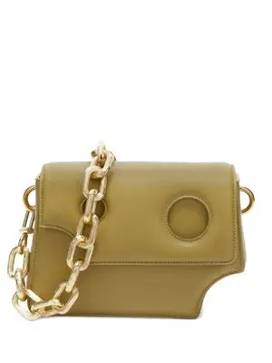 Off-White Burrow Asymmetric Shoulder Bag - Green