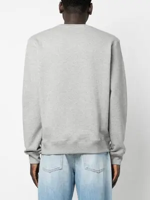 Loewe Logo-embroidered Crew Neck Sweatshirt