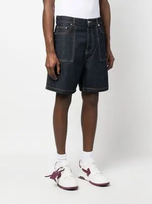 Off-White Utility Denim Shorts