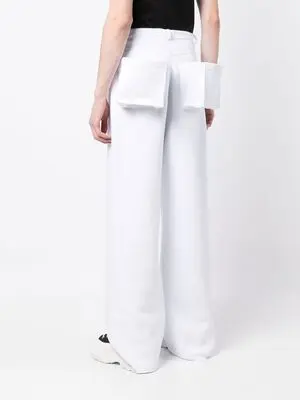 Natasha Zinko Box-shaped Pockets Trousers